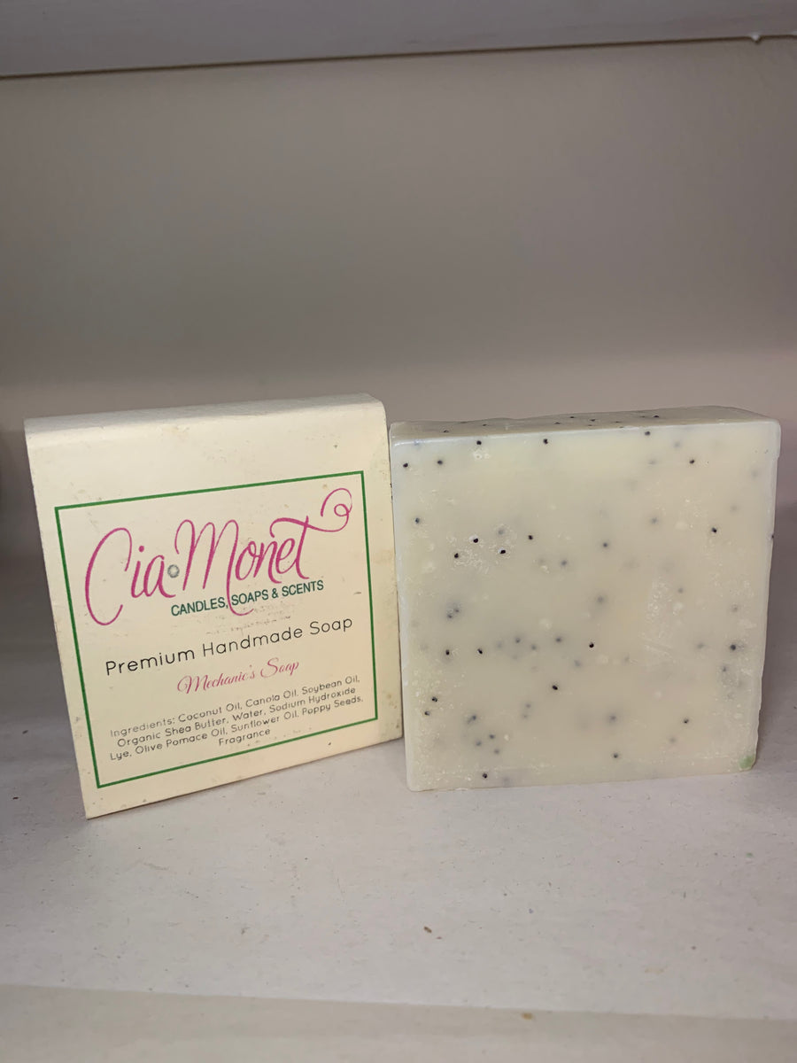 Mechanic's Premium Bar Soap – Cia Monet Candles Soaps & Scents